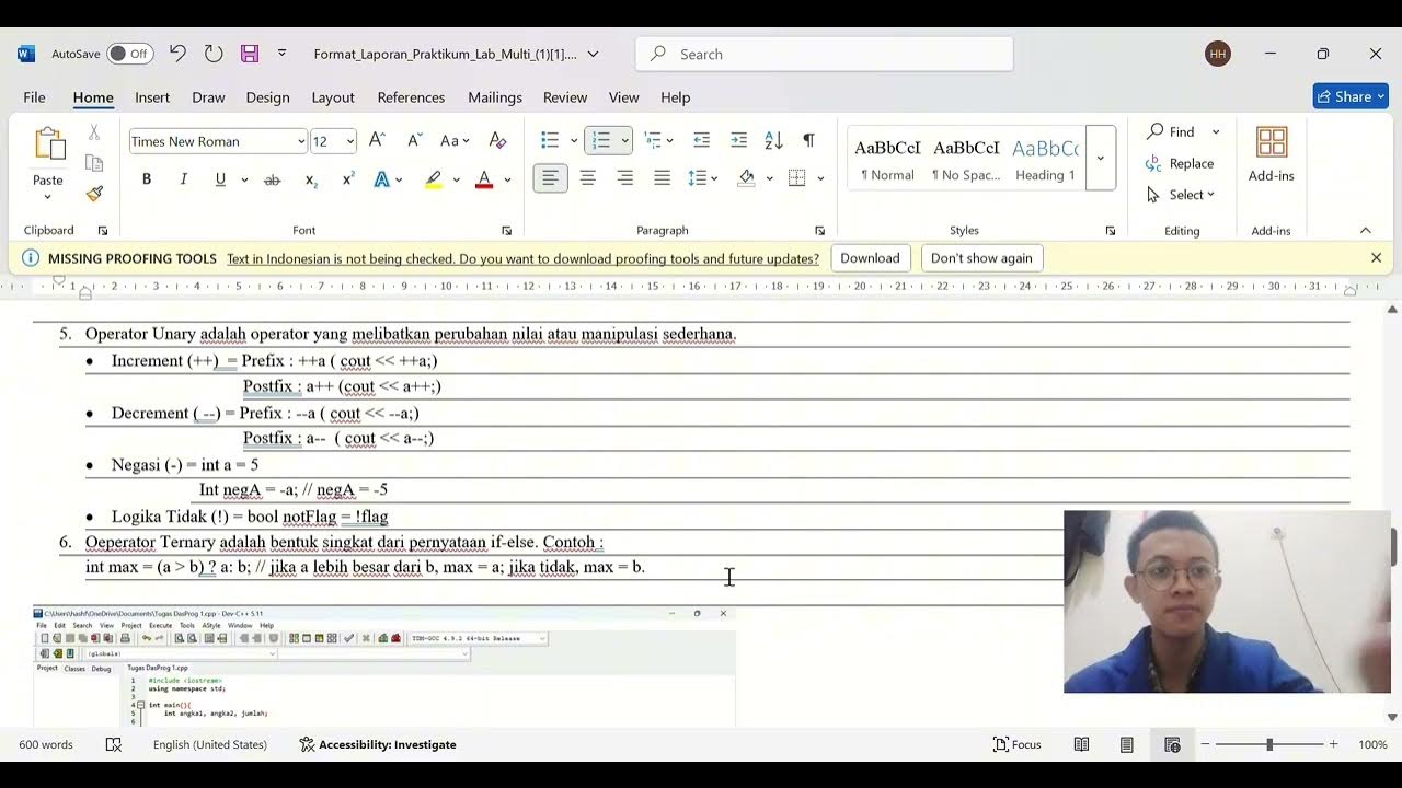 Explanation about Data Types, Operators and how to do simple programming - YouTube