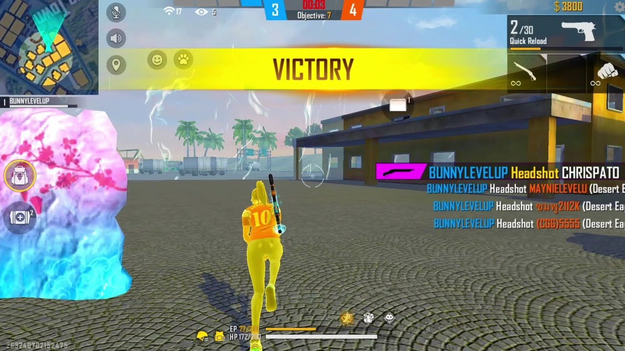Free fire highlights. BUNNY FF - YouTube