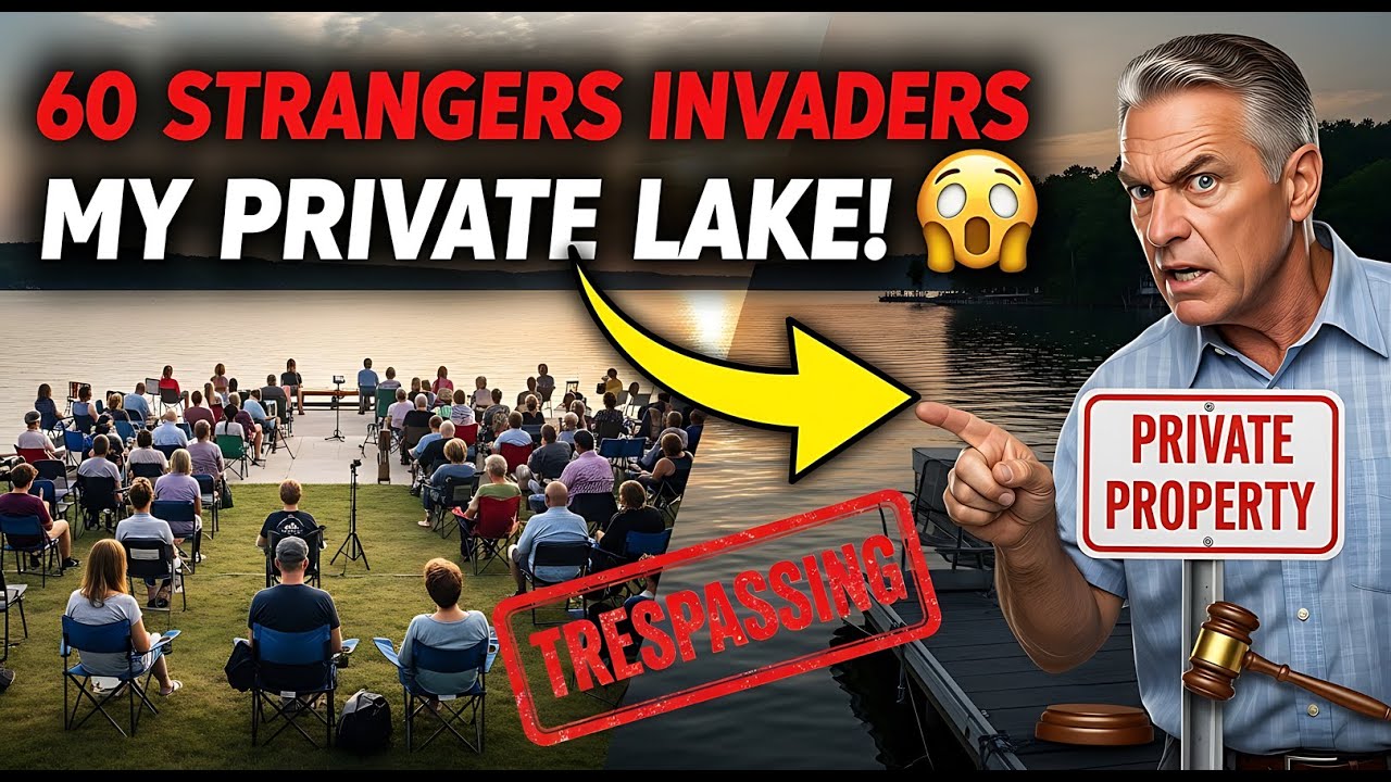 60 Strangers INVADED My Private Lake for HOA Meeting! EPIC REVENGE ...