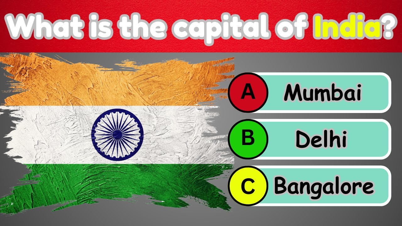 How Good is Your General Knowledge about INDIA?🧠📚 | Take This 50 ...