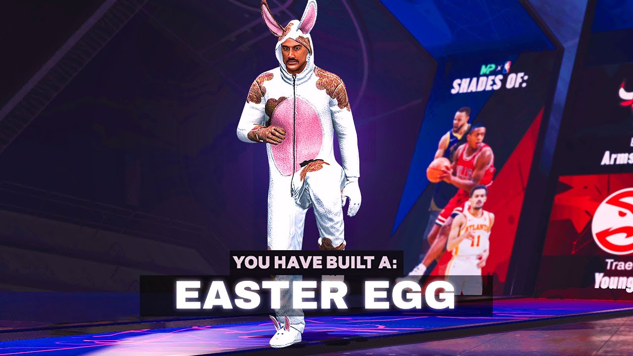 I Made a SECRET Easter Egg Build on NBA 2K25... - YouTube