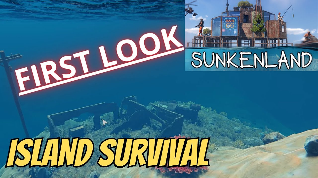 Sunkenland (Gameplay) - FIRST LOOK - Island Survival - YouTube