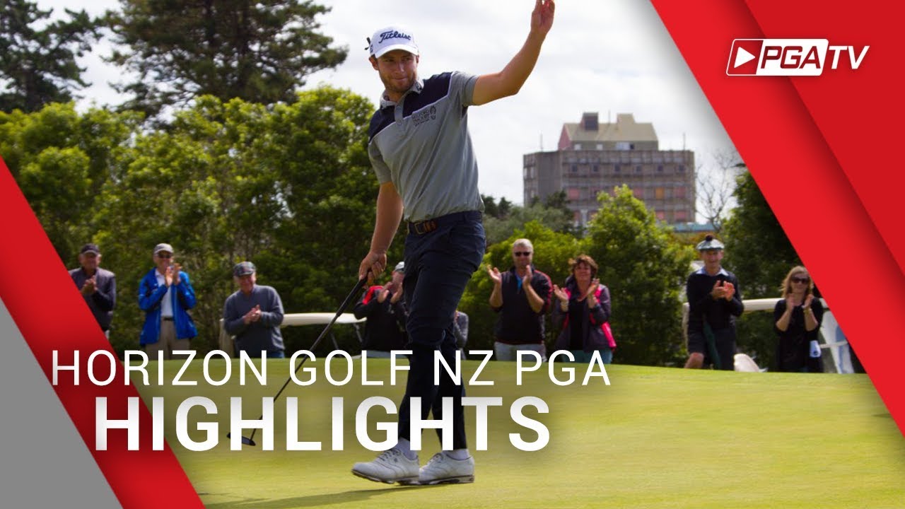 2018 Lawnmaster Horizon Golf NZ PGA Championship Highlights - YouTube
