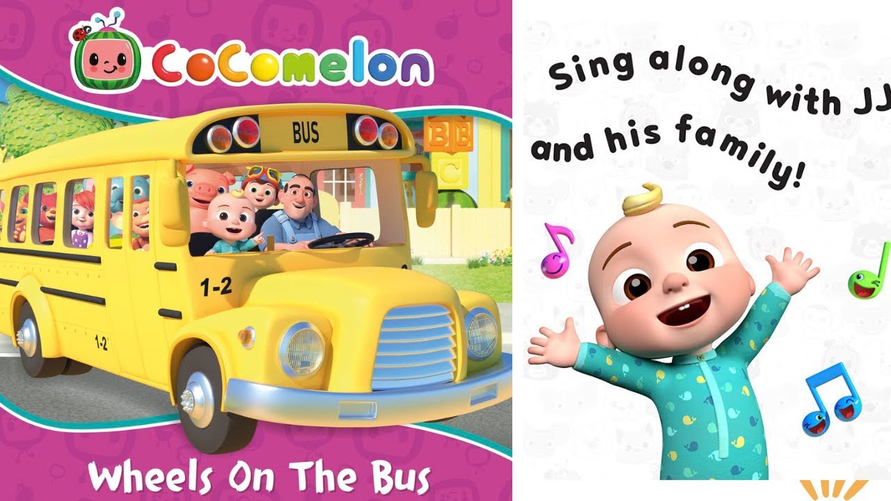 Read Aloud: Official CoComelon Sing-Song: Wheels on the Bus | Kids ...