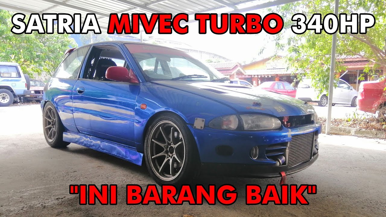 LENSA MODIFIKASI : PROTON SATRIA MIVEC HYBRID TURBO - YouTube