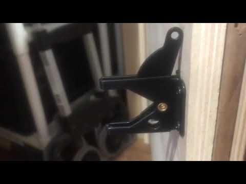 Hidden Door Latch - YouTube