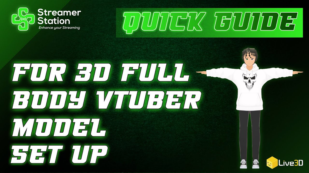 How to Add 3D Full-Body VTuber Model on Twitch with VTuber Maker: |STEP BY STEP TUTORIAL| - YouTube