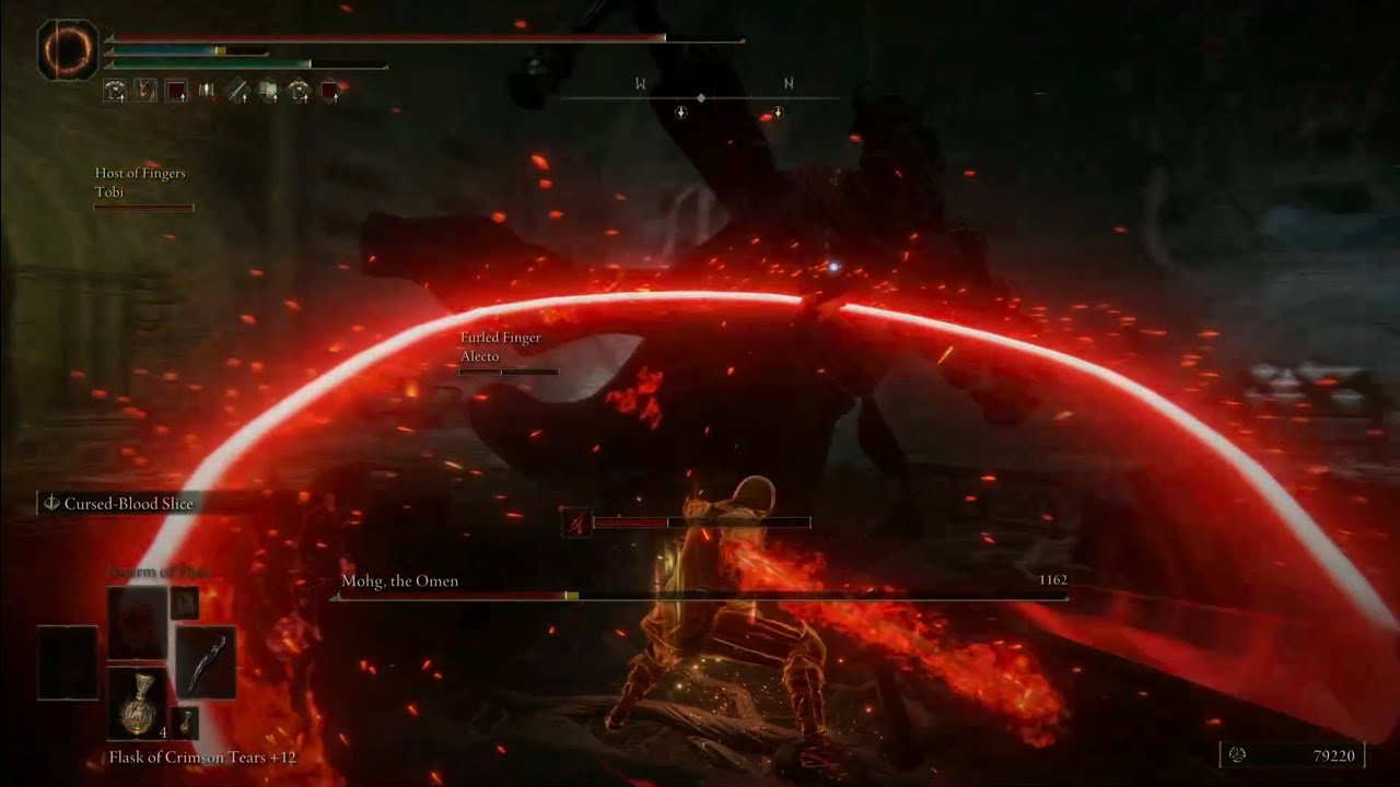 Elden Ring (co-op) - Mohg, The Omen - Dex/Arcane Build (Morgott's ...