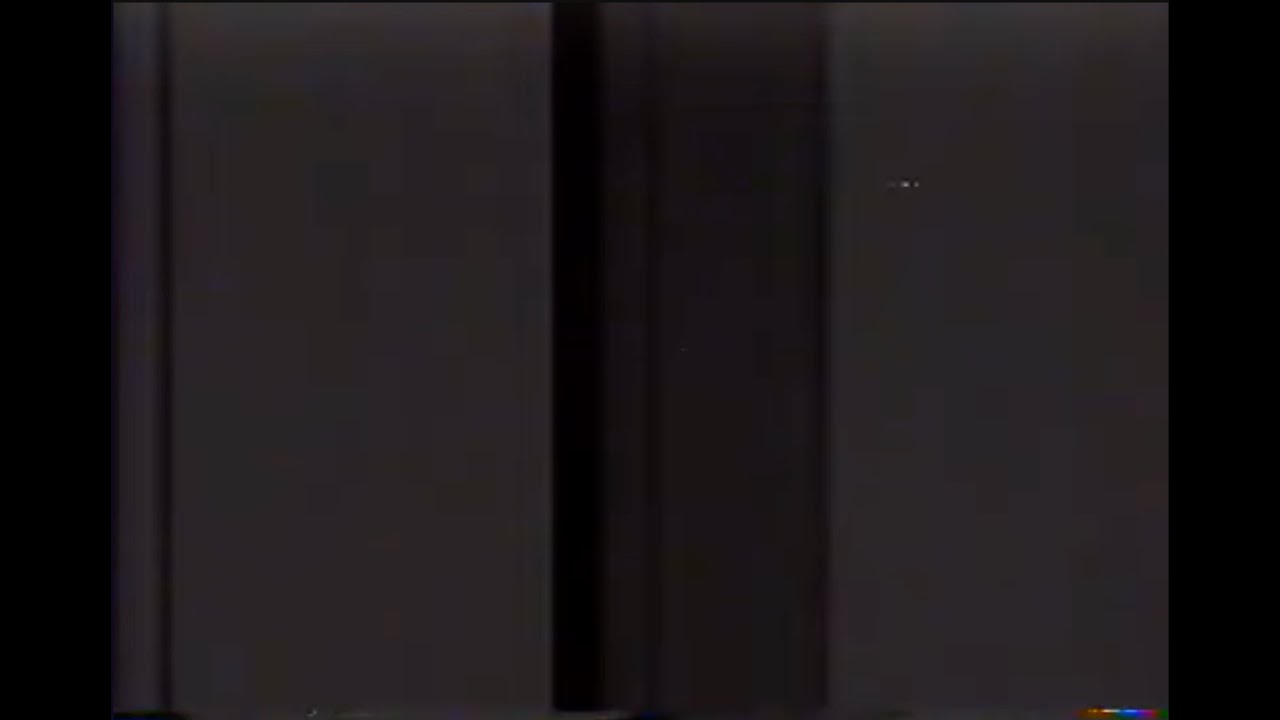 dark vertical stripe? (Strange VHS Ending?) - YouTube