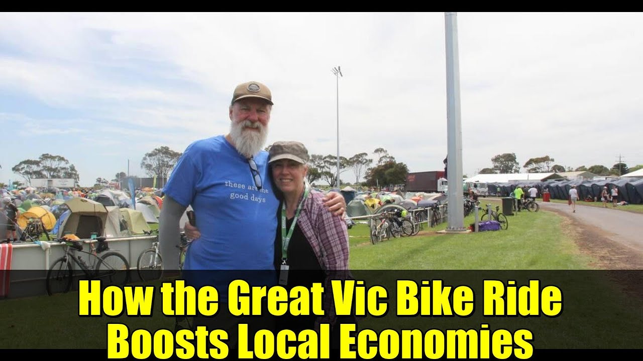 How the Great Vic Bike Ride Boosts Local Economies - YouTube