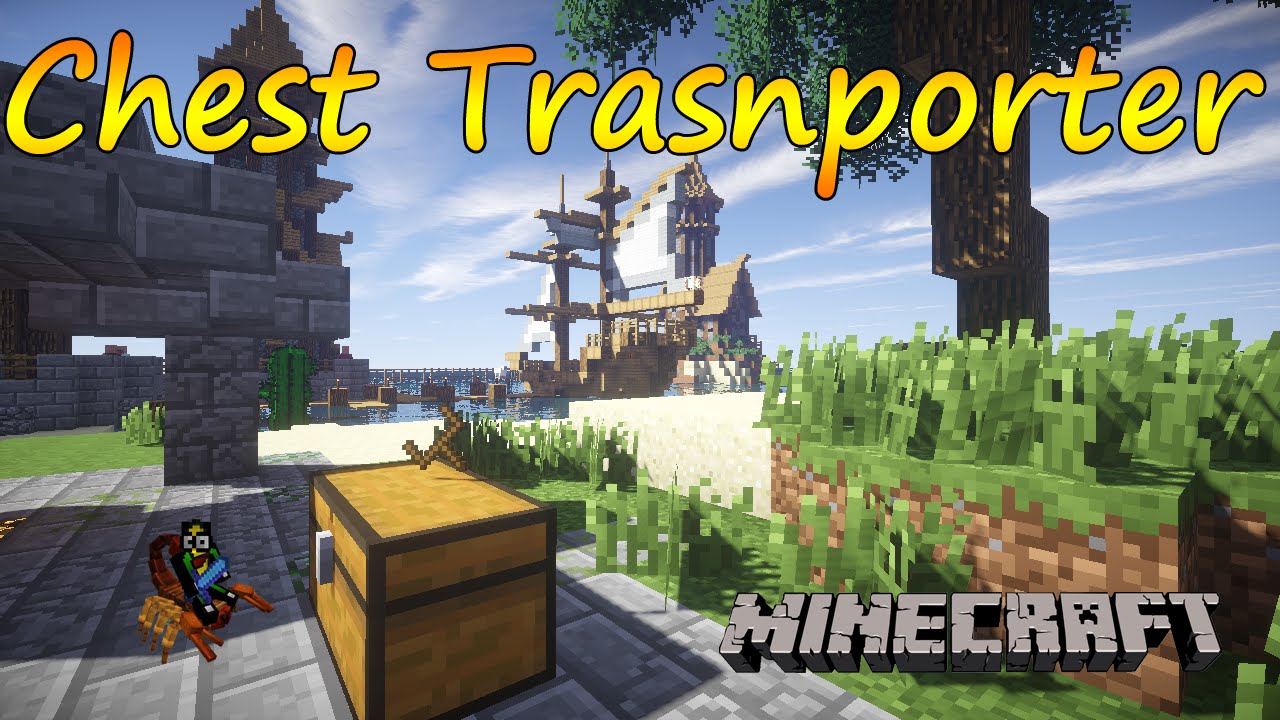 Minecraft 1.7.10 - Chest Transporter Mod / Español - YouTube