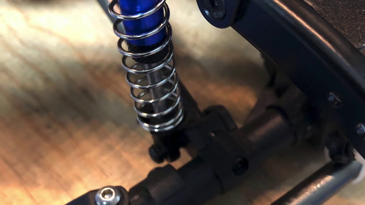 Amortiguadores de serie Injora Austar SCX10 II. Rc Crawler - YouTube