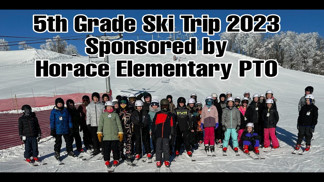 5th Grade Ski Trip 2023 - YouTube