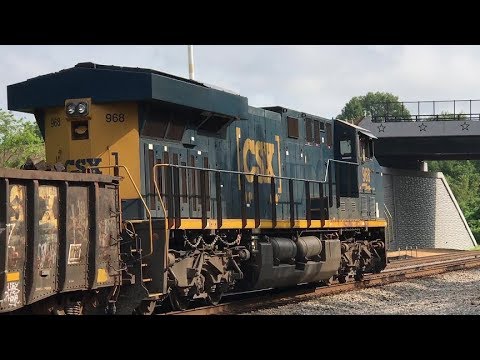 [CSXT]769 ES44AH Leads Q471-02 SB Across A & Y Diamond In Fay NC W/968[ES44AH]DPU & Cool ...