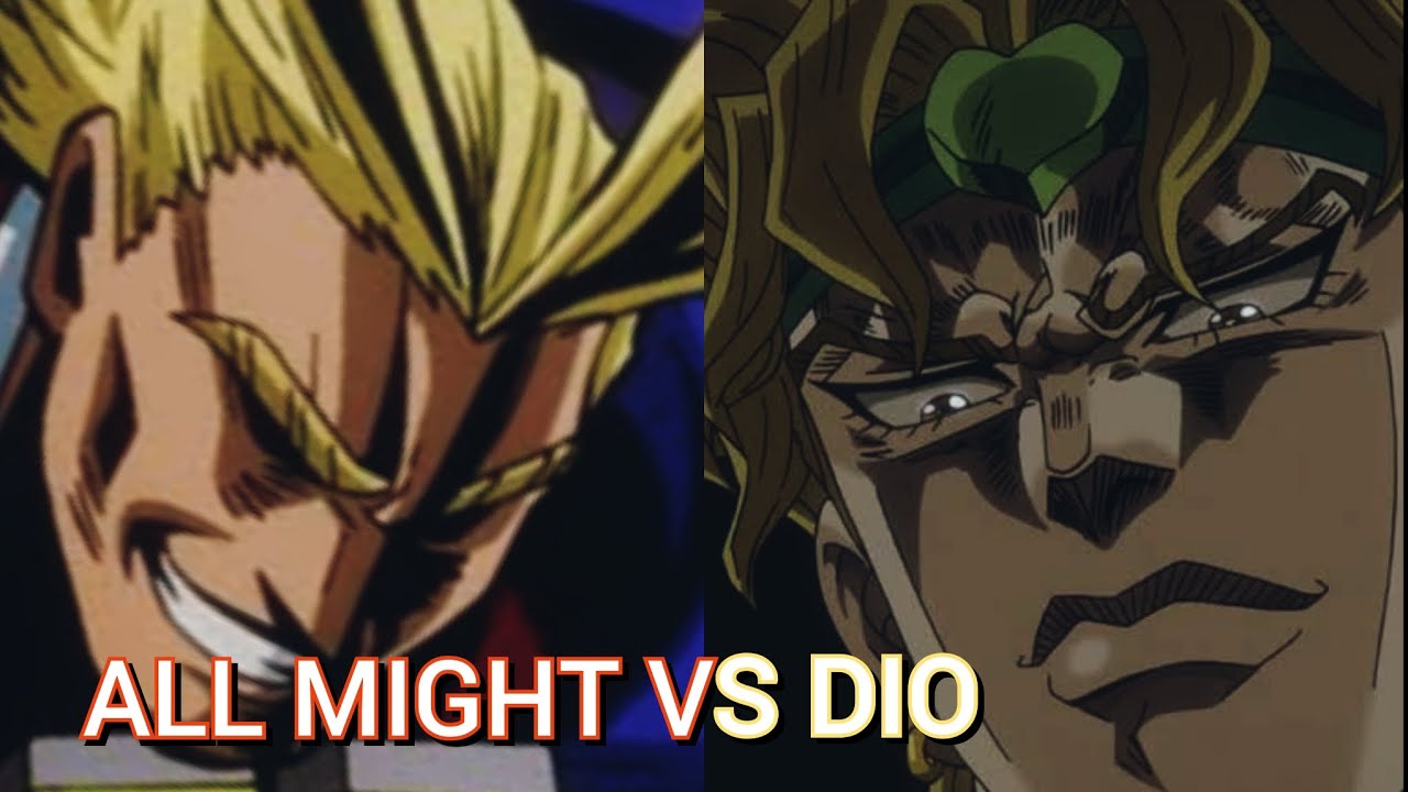 All Might VS Dio - LUTA ZUADA #tntdestruidor #megaman #fandubs - YouTube
