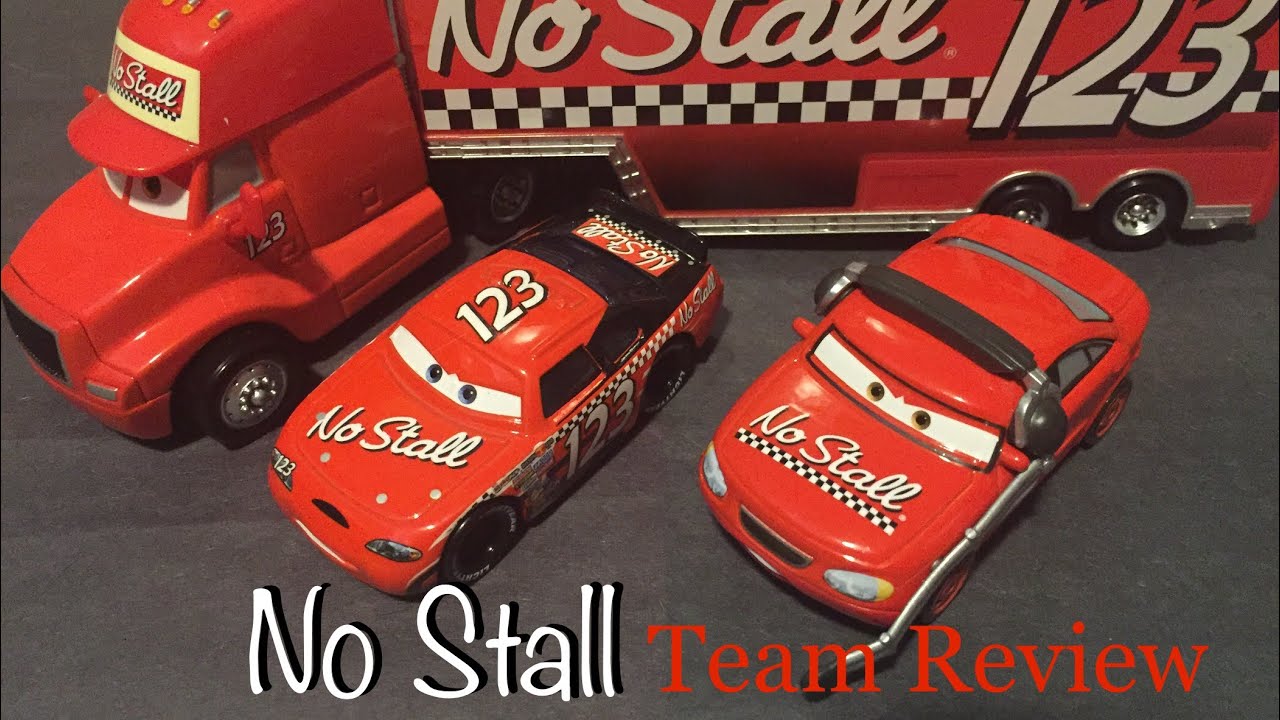 Disney Cars Todd Marcus and No Stall hauler diecast review - YouTube