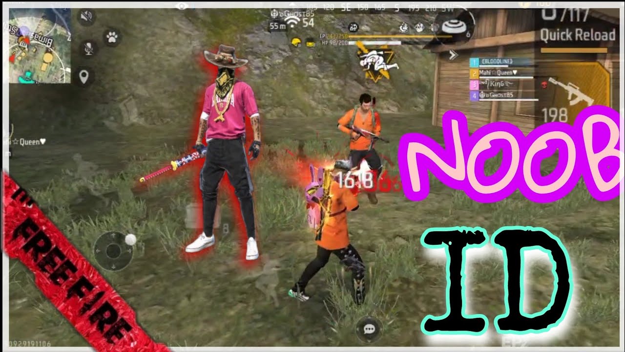 NOOB ID😊🎯🎯🎯🎮🎮🎮 - YouTube