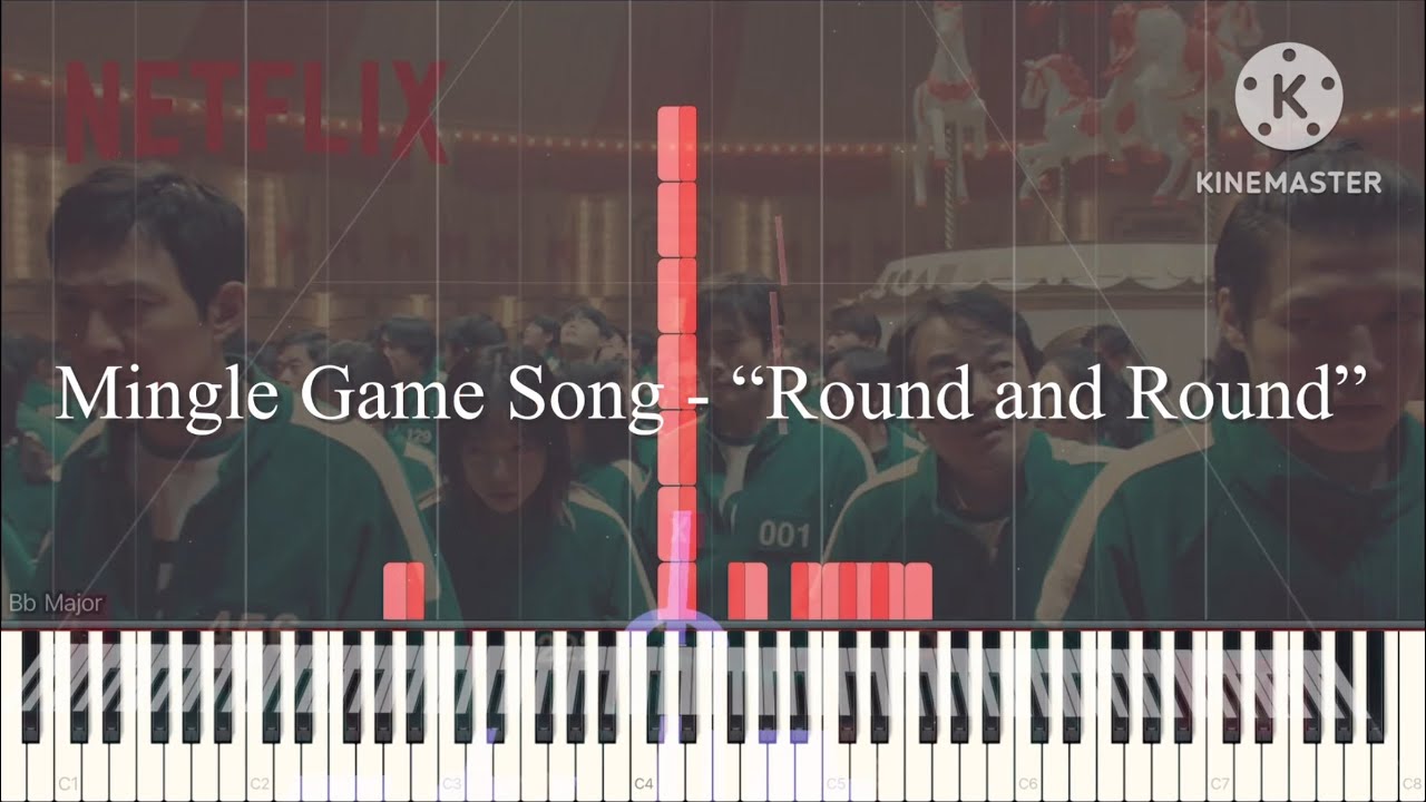 [Black Midi] Mingle Game Song - “Round and Round” 140k Notes, Blue Midi ...