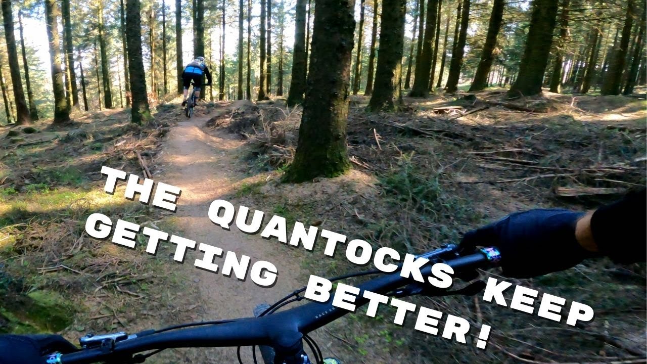 I can't believe how well the trails are running! Quantocks MTB - YouTube