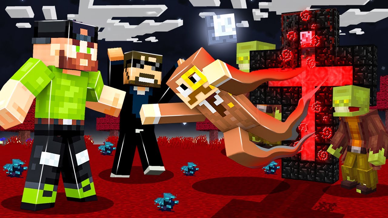 ESCAPING the MIDNIGHT DIMENSION in INSANE CRAFT! - YouTube