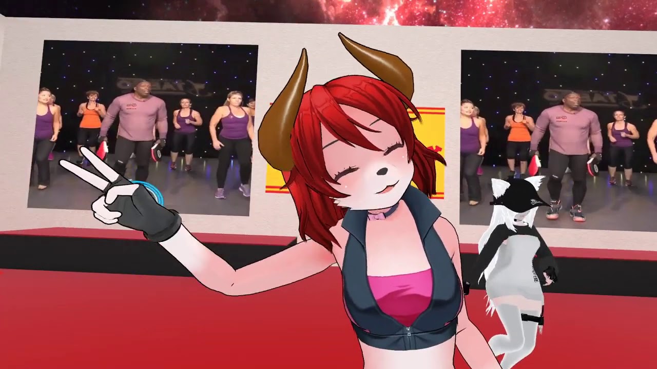 Vrchat workout with lahyx - YouTube