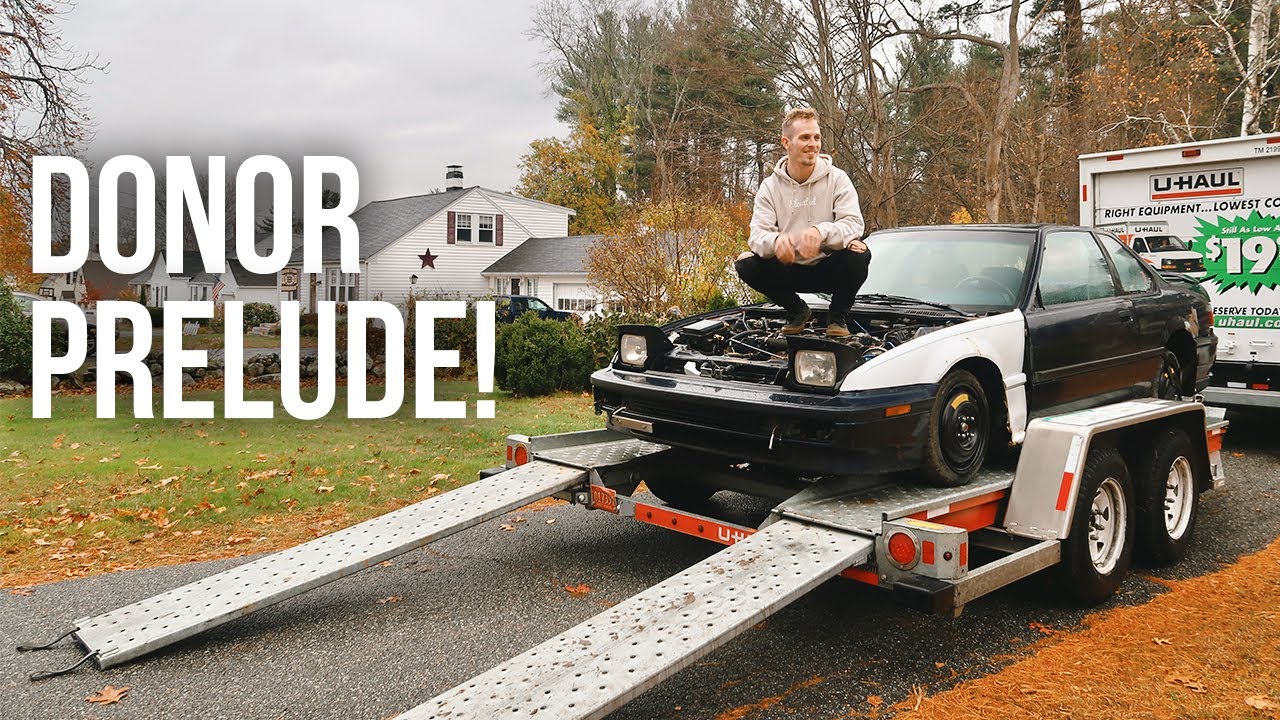 PICKING UP MY MANUAL SWAP DONOR CAR! - YouTube