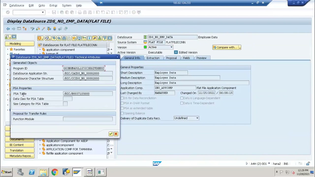 Day 7 - Attribute and Text Master data update using Flat Files - YouTube
