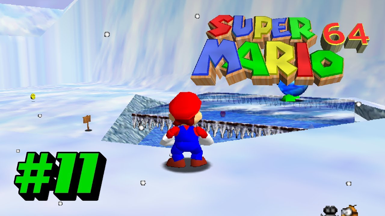 Super Mario 64 #11 - Snowman's Land 100% - YouTube