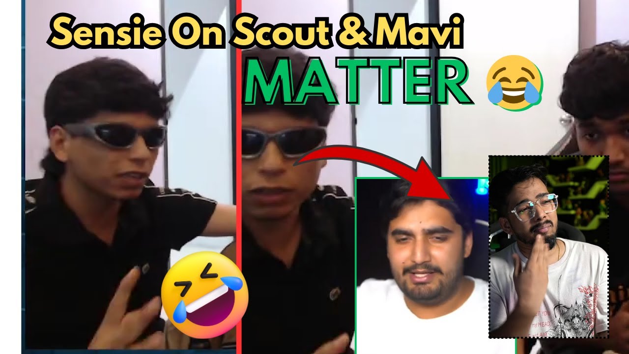 Sensei Funny Reply On Scout & Mavi Matter 😂 - YouTube