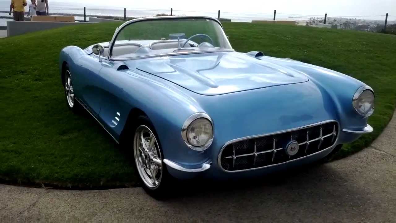 1957 Corvette - Custom Restomod - walk around 2 - YouTube