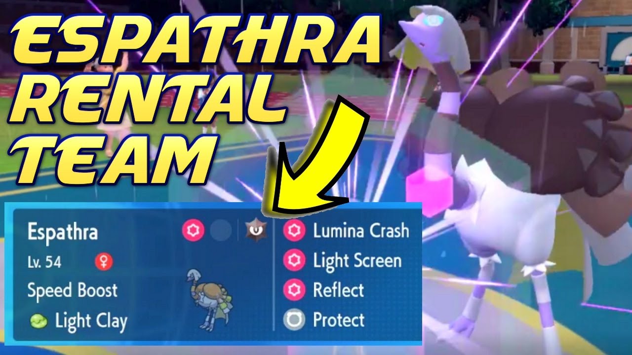 Espathra Rental Team! Pokemon Scarlet and Violet VGC 2023 Competitive ...