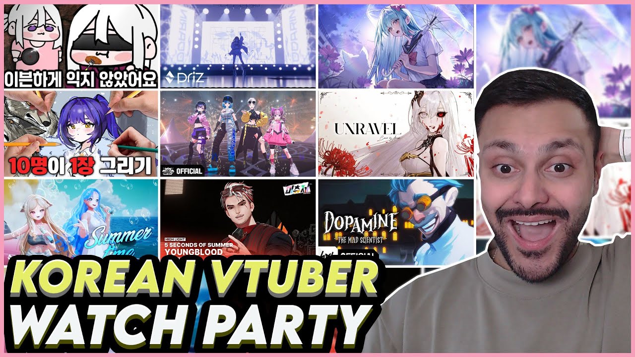 Korean VTuber Watch Party #17 - YouTube