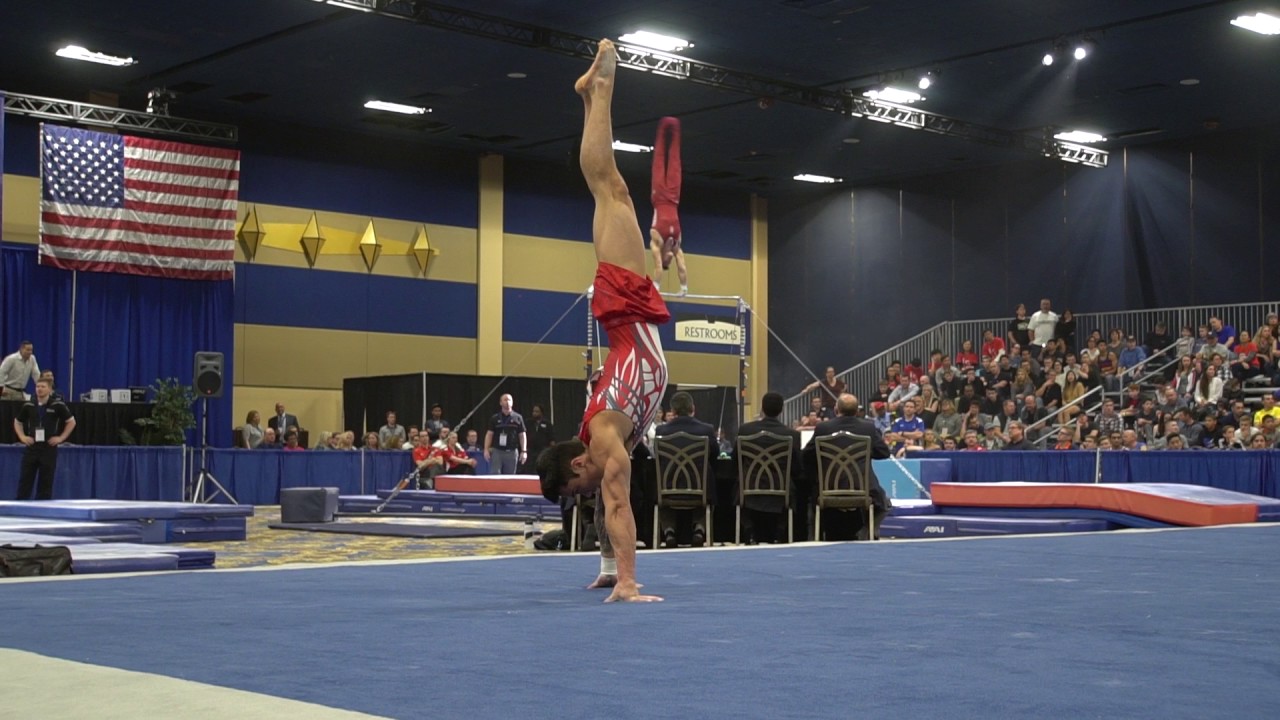 Sean Melton - Floor Exercise - 2017 Winter Cup Finals - YouTube