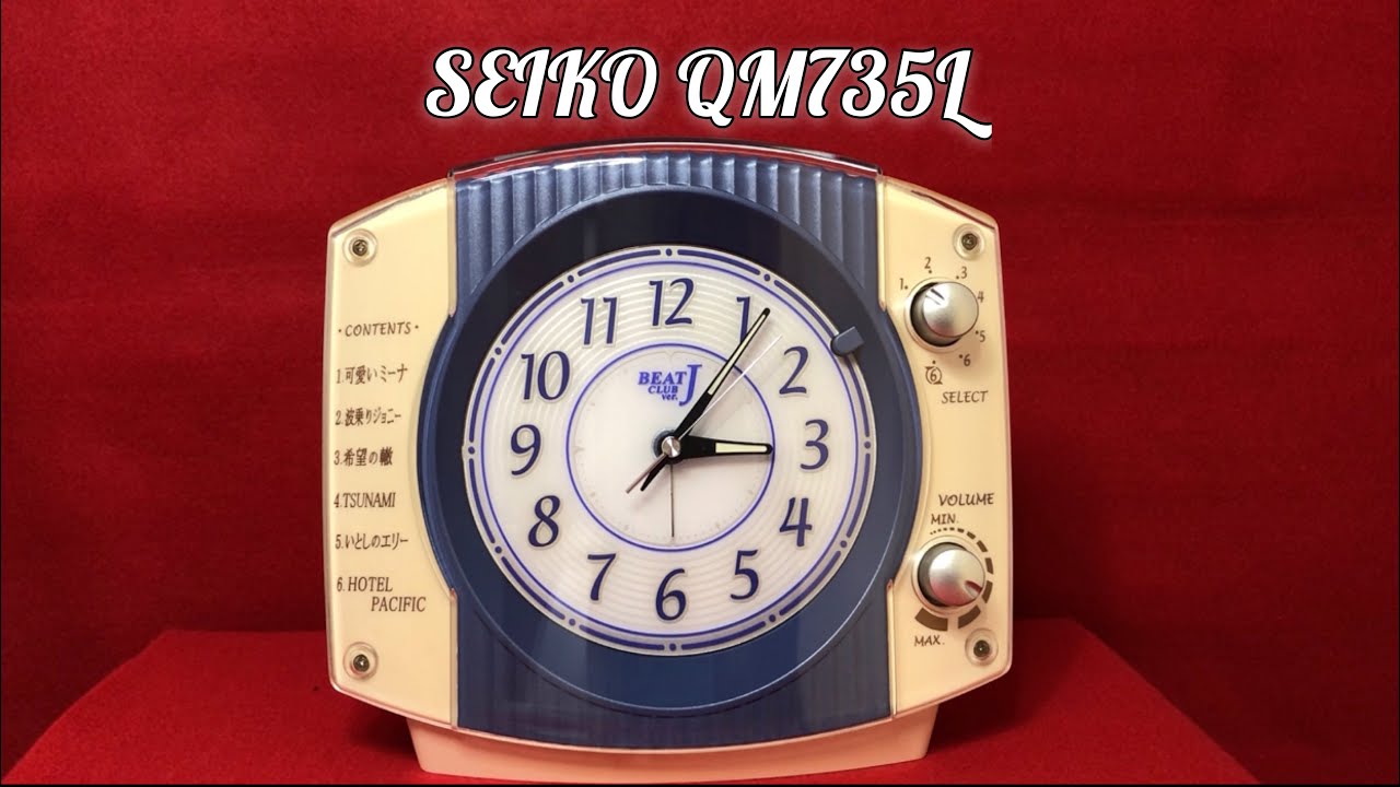 SEIKO QM735L サザンビートクラブ - YouTube