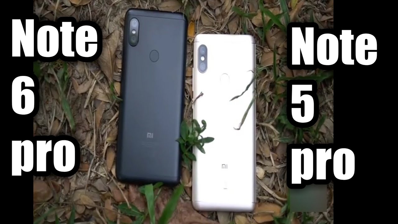 Xiaomi Redmi Note 6 pro VS Redmi Note 5 pro comparison in Bangla - YouTube