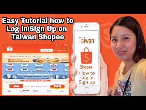 Vlog #003 HOW TO LOG-IN / SIGN UP in SHOPEE TAIWAN || Easy tutorial ...