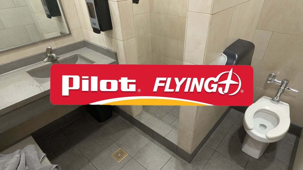 Pilot Gas Station Shower Bathroom Tour Youtube 2207