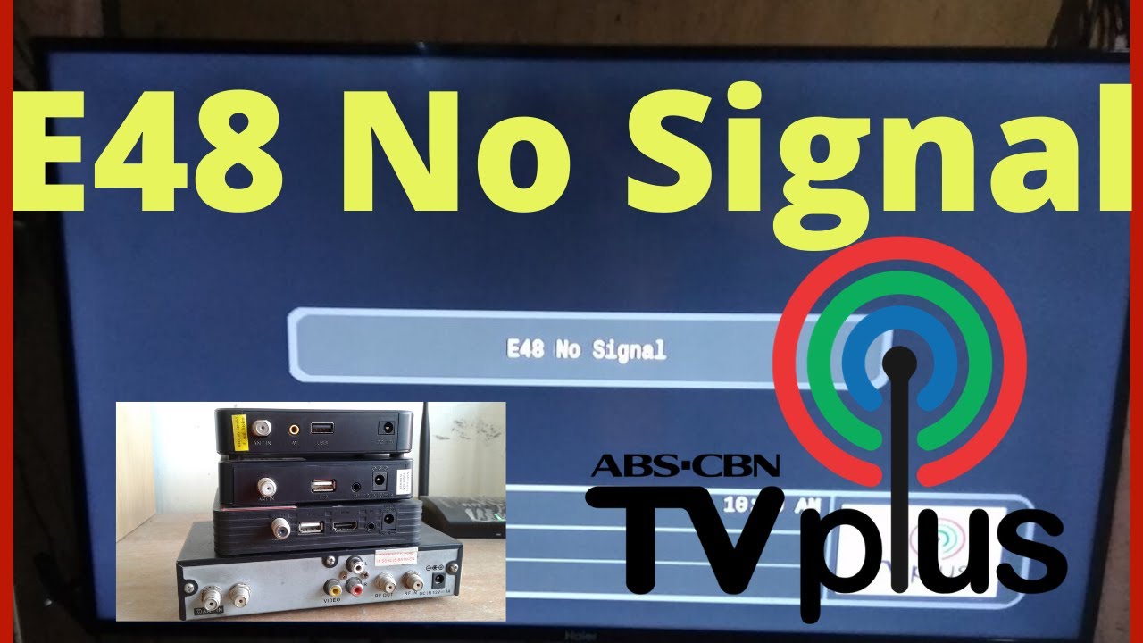 Tvplus E48 No Signal Fix - YouTube