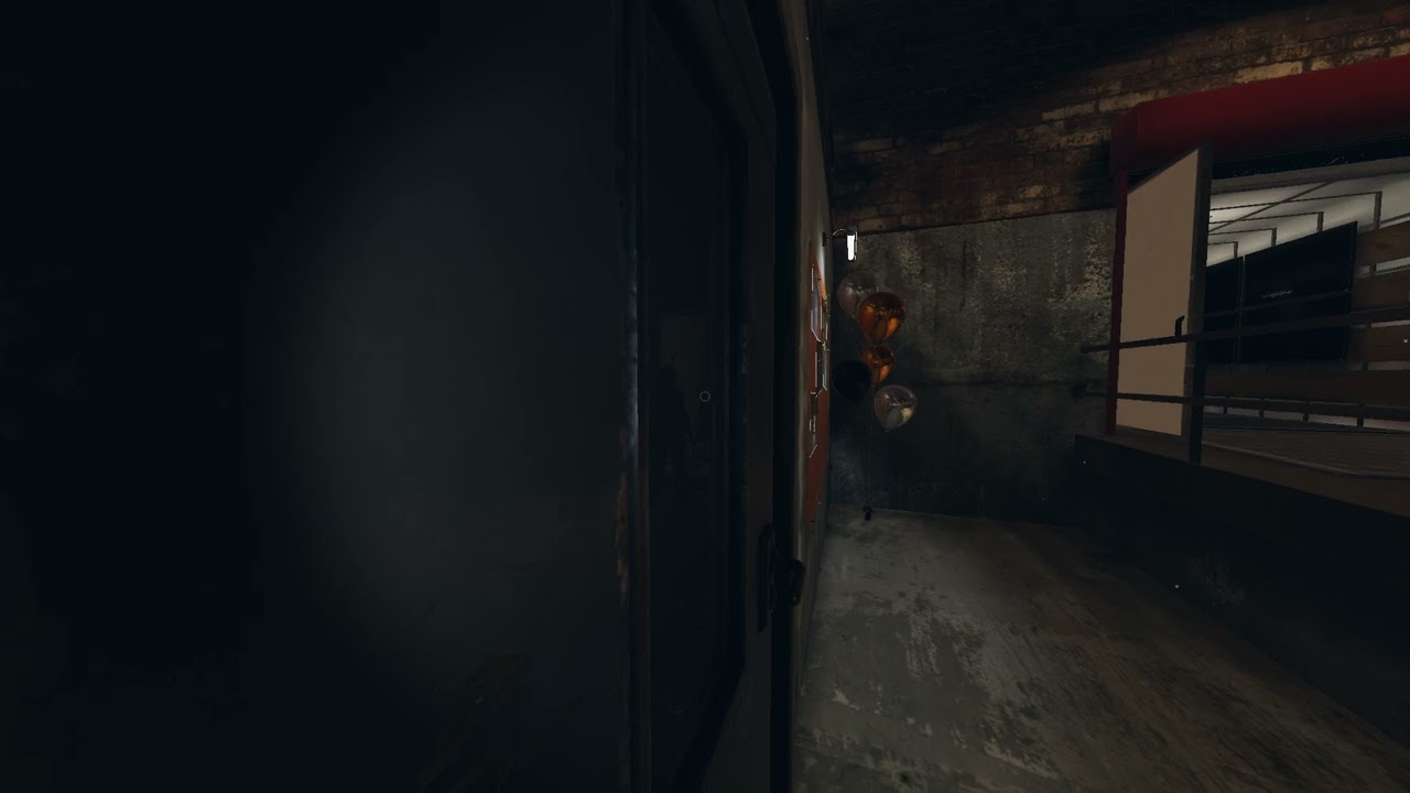 ghost in a locked room in the lobby of the latest phasmophobia update ...