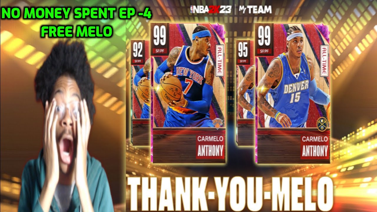 Gecko NO Money Spent Episode 4 - Free Evo Dark Matter Carmelo Anthony ...