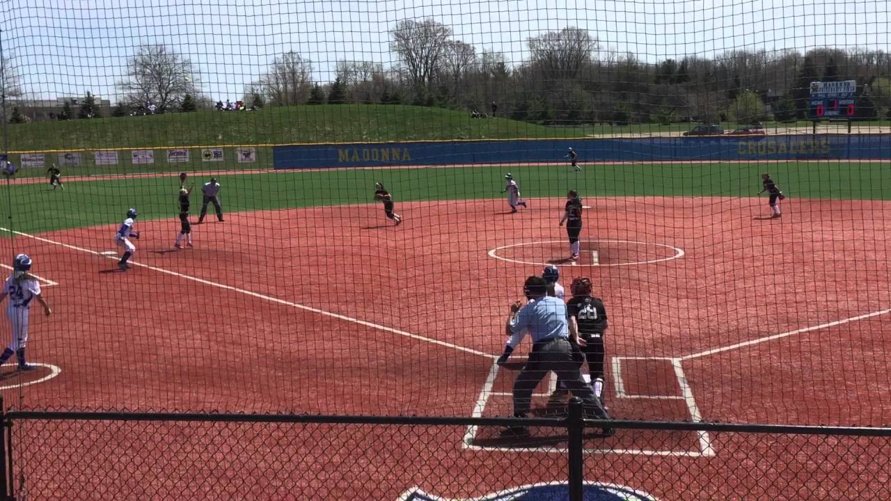Call of the Game - Softball vs. CUAA Game One 4-24-16 - YouTube