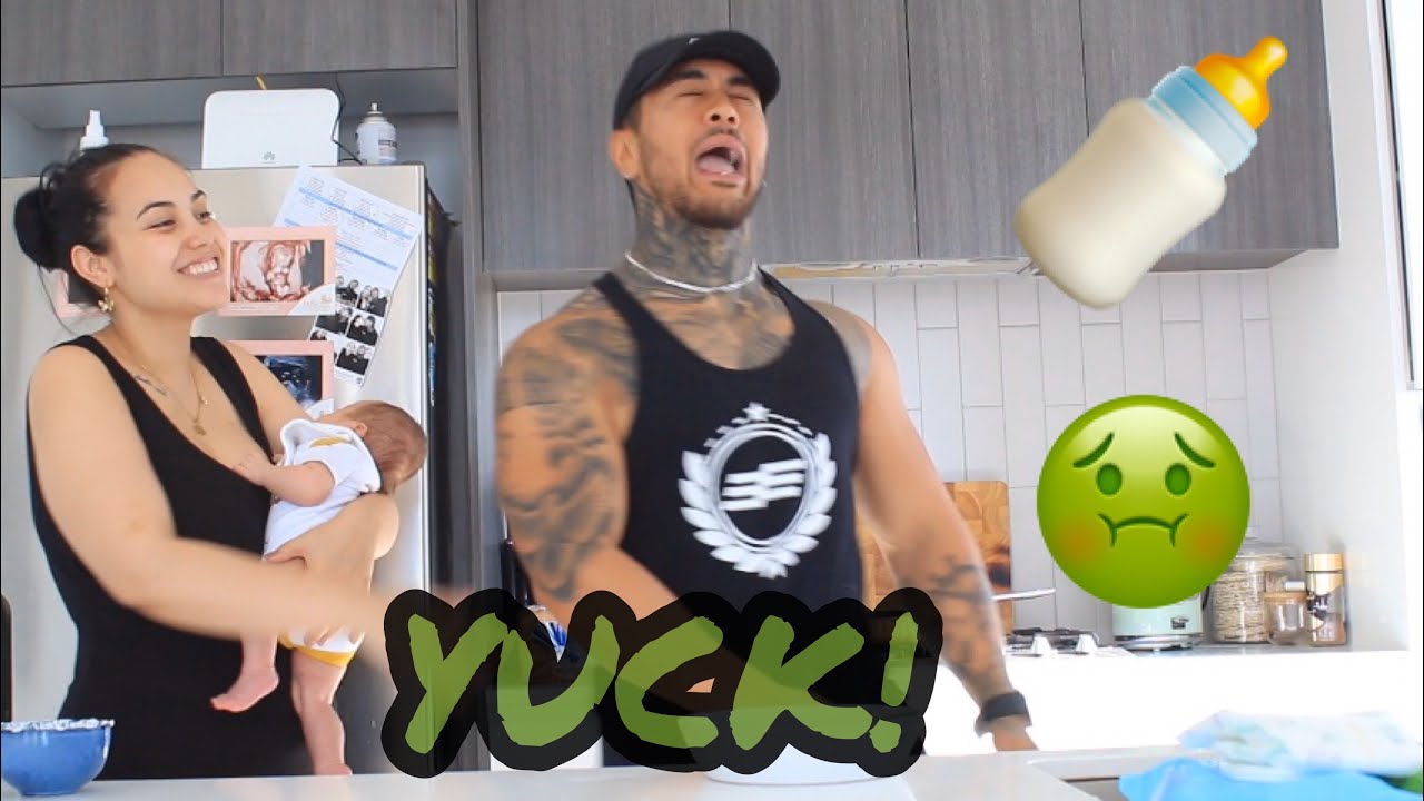 BREAST MILK IN CEREAL PRANK ON BOYFRIEND!! *HILARIOUS* - YouTube