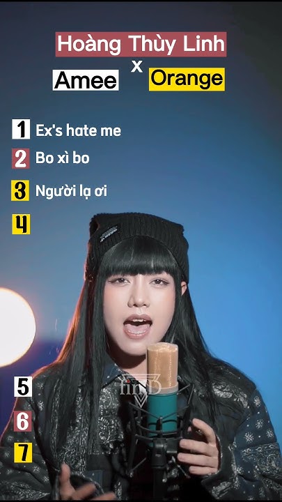 Hoàng Thùy Linh x Amee x Orange (Mashup) - YouTube