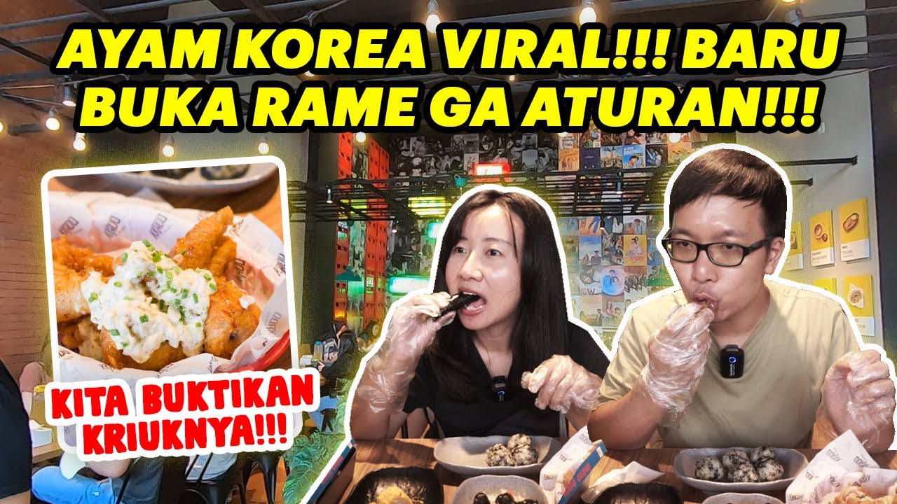 🍗🍗🍗 AYAM GORENG KOREA YANG GAK ADA DUANYA DI SURABAYA! KOK BISA ...