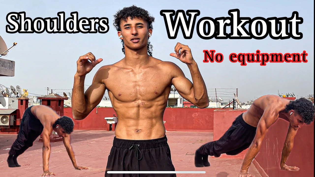 Shoulder workout with no equipment - YouTube