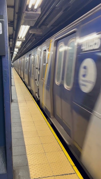 MTA NYC Subway: Euclid Av Bound R211A C Train Arrives and Departs Fulton St #nycsubway #trains ...