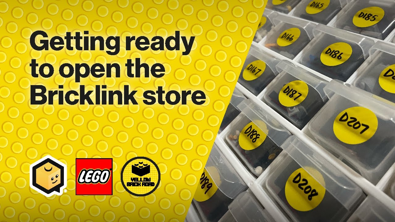 Getting Ready to Open the Bricklink Store – LEGO Bricklink Seller Vlog ...