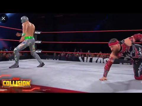 HOLOGRAM DEBUTS - AEW COLLISION - YouTube