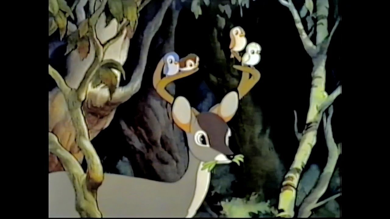 Snow White And The Seven Dwarfs: Deer (1937) (VHS Capture) (17) - YouTube