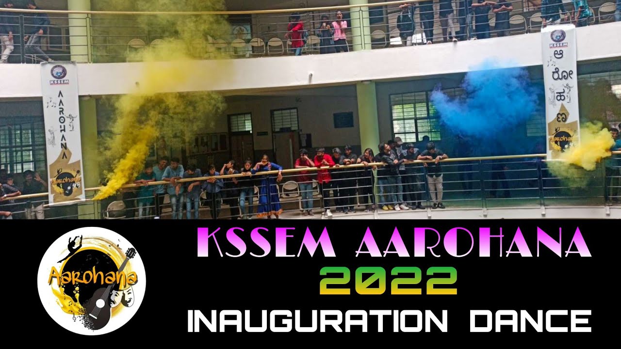 Kssem Aarohana 2022 | Inaugration Dance | Poster & Logo launch | - YouTube